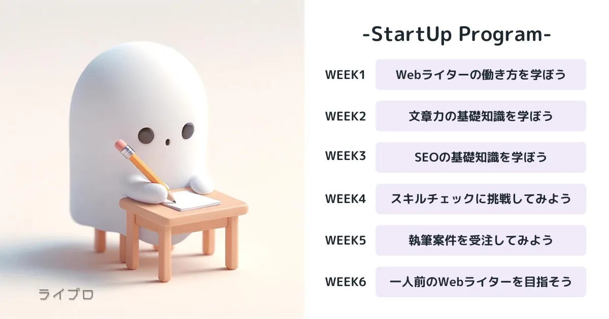 StartUp Program | ライプロ